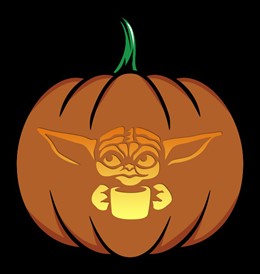 Baby Yoda Pumpkin Stencil Printable Printable Word Searches