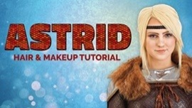 Astrid Hair and Makeup Tutorial - HalloweenCostumes.com Blog