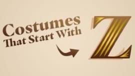 Costumes That Start With Z [Costume Guide] - HalloweenCostumes.com Blog