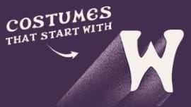 Costumes That Start With W [Costume Guide] - HalloweenCostumes.com Blog