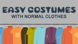 Easy Costumes With Normal Clothes [Costume Guide] - HalloweenCostumes ...