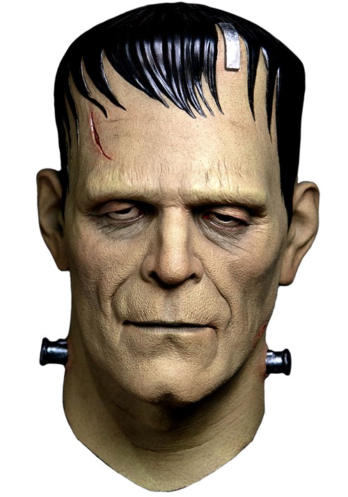 Adult Deluxe Frankenstein's Monster Latex Costume Mask | Scary Masks