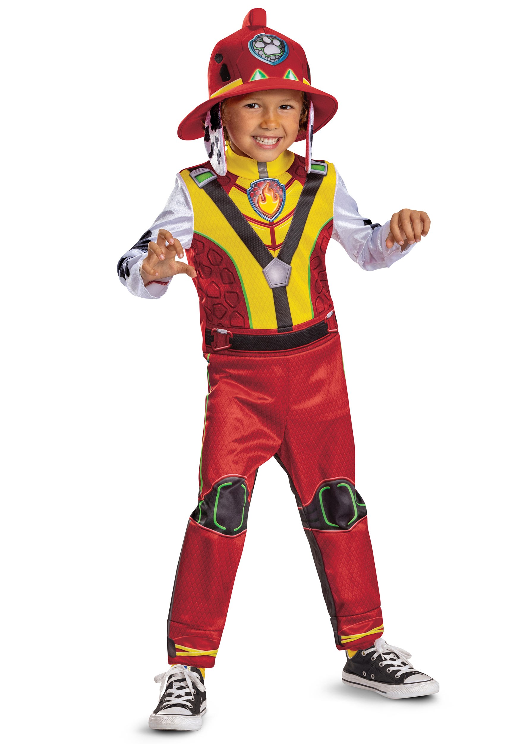 Kid's Paw Patrol Dino Movie Classic Marshall Costume | Movie Costumes