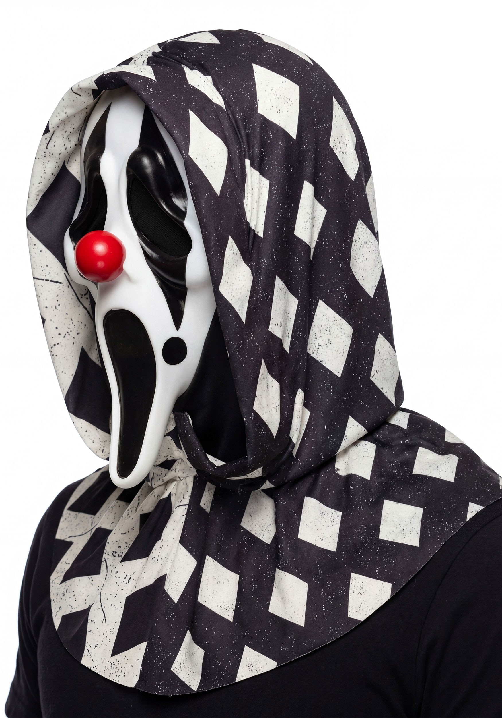 Clown Ghost Face Costume Mask for Adults | Scream Masks