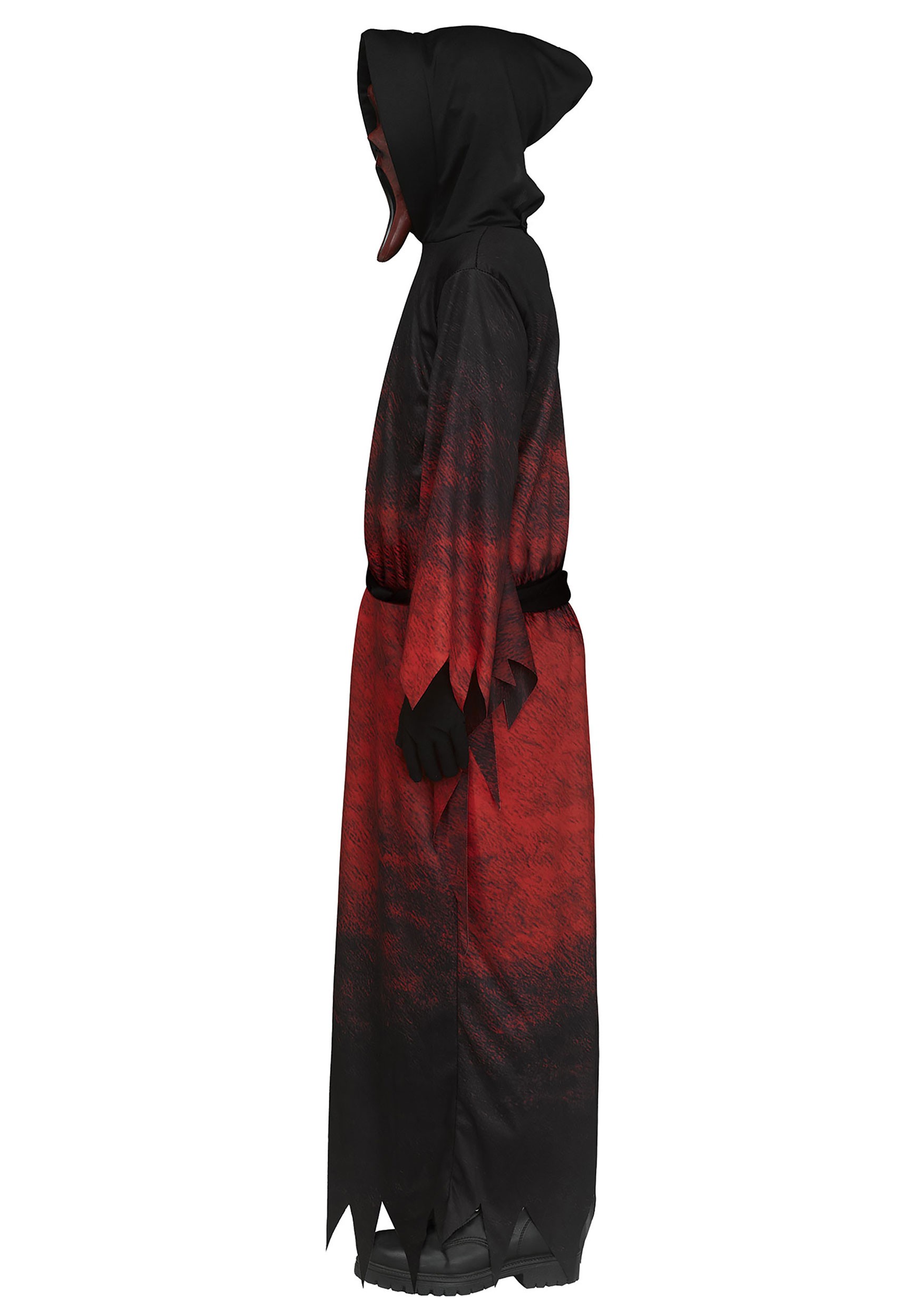 Kid's Ghost Face Midnight Red Costume | Scream Costumes