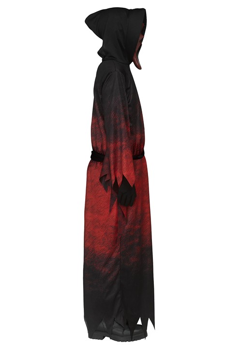 Kid's Ghost Face Midnight Red Costume | Scream Costumes