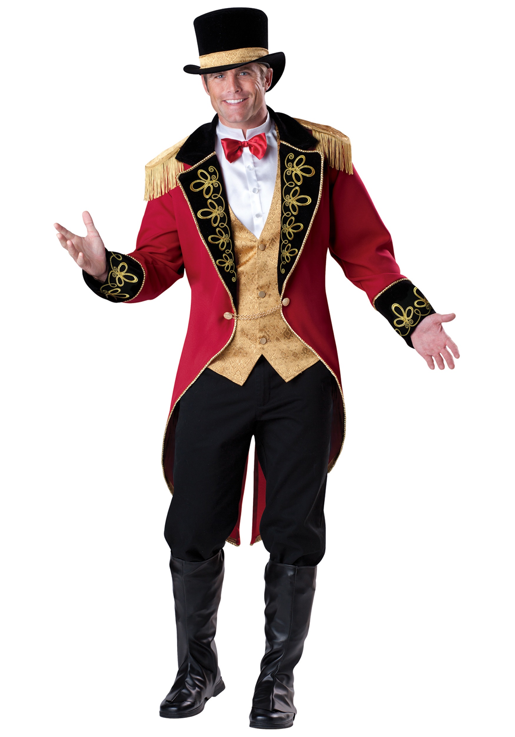 Men's Wicked Ringmaster Costume, Men's Scary Circus Costume