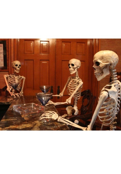 5FT Realistic Life Size Poseable Skeleton Decoration | Skeleton Decorations