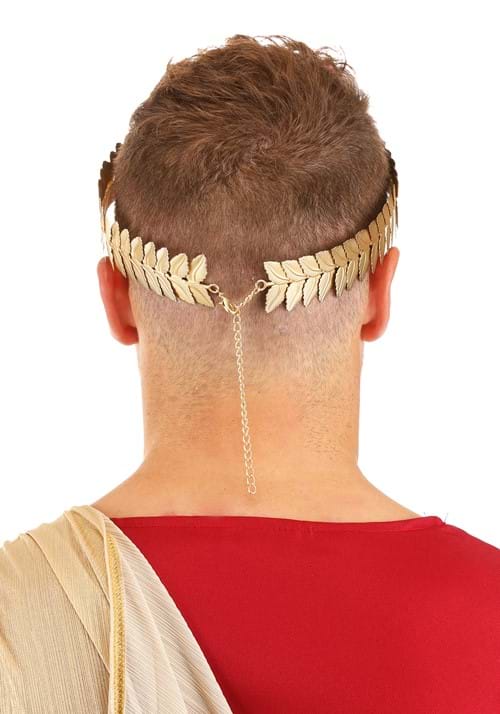 Men's Halloween Gold Caesar Costume Circlet