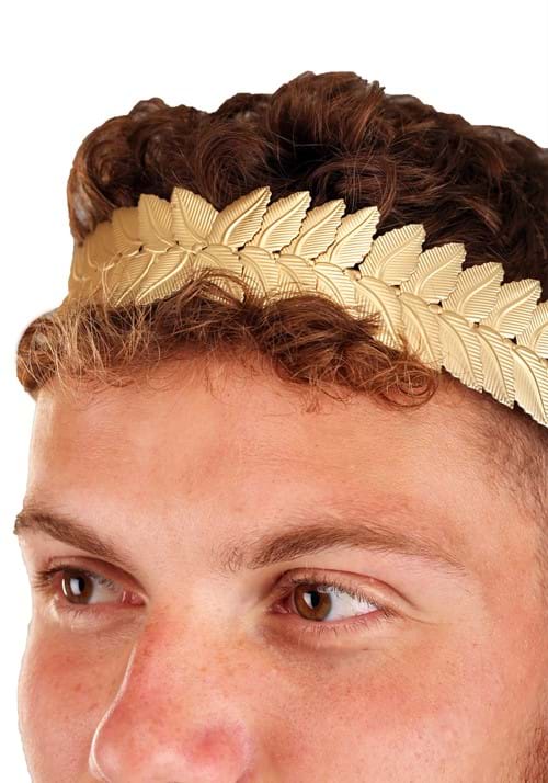 Men's Halloween Gold Caesar Costume Circlet