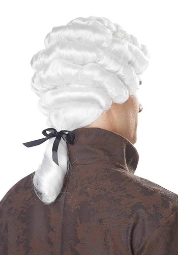 White Colonial Wig