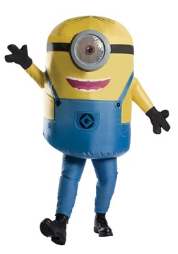 Inflatable Minion Stuart Costume For Adults
