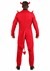 Red Suit Devil Costume for Adults