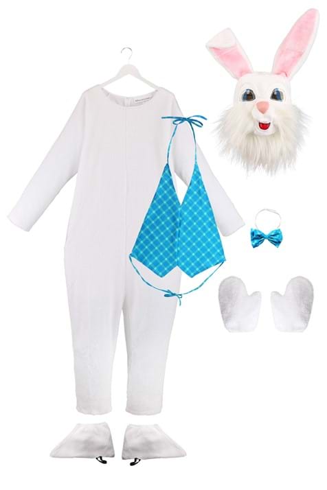 Mascot Happy Easter Bunny Costume | Easter Costumes