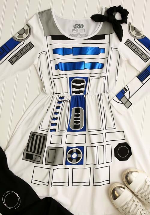 Star Wars I Am R2D2 Skater Dress Women's Costume | Star Wars Costumes