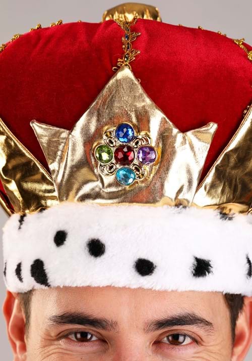 Adult Red Royal King Hat