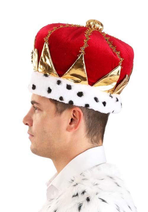 Adult Red Royal King Hat