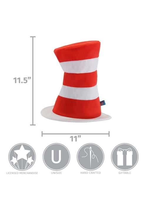 Adult Cat in the Hat Costume Hat | Dr. Seuss Accessories