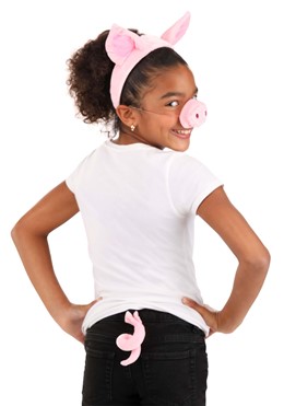 Pig Nose Ears And Tail Set