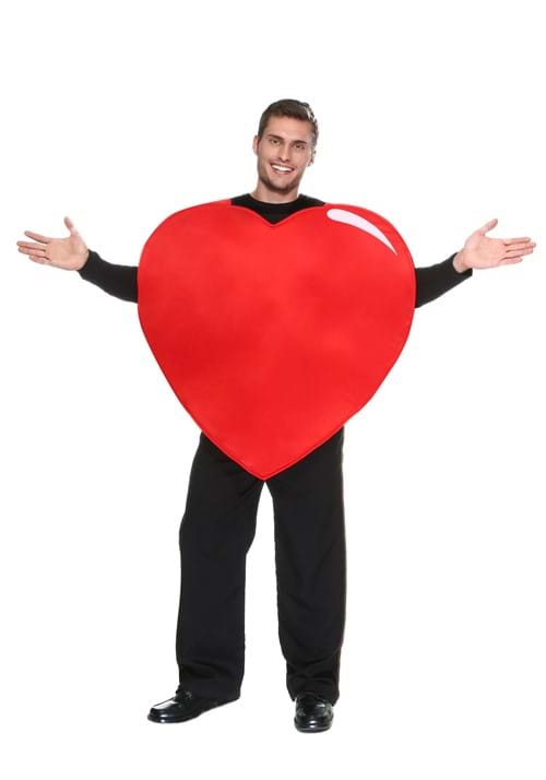 Adult Heart Costume | Adult Funny Halloween Costumes