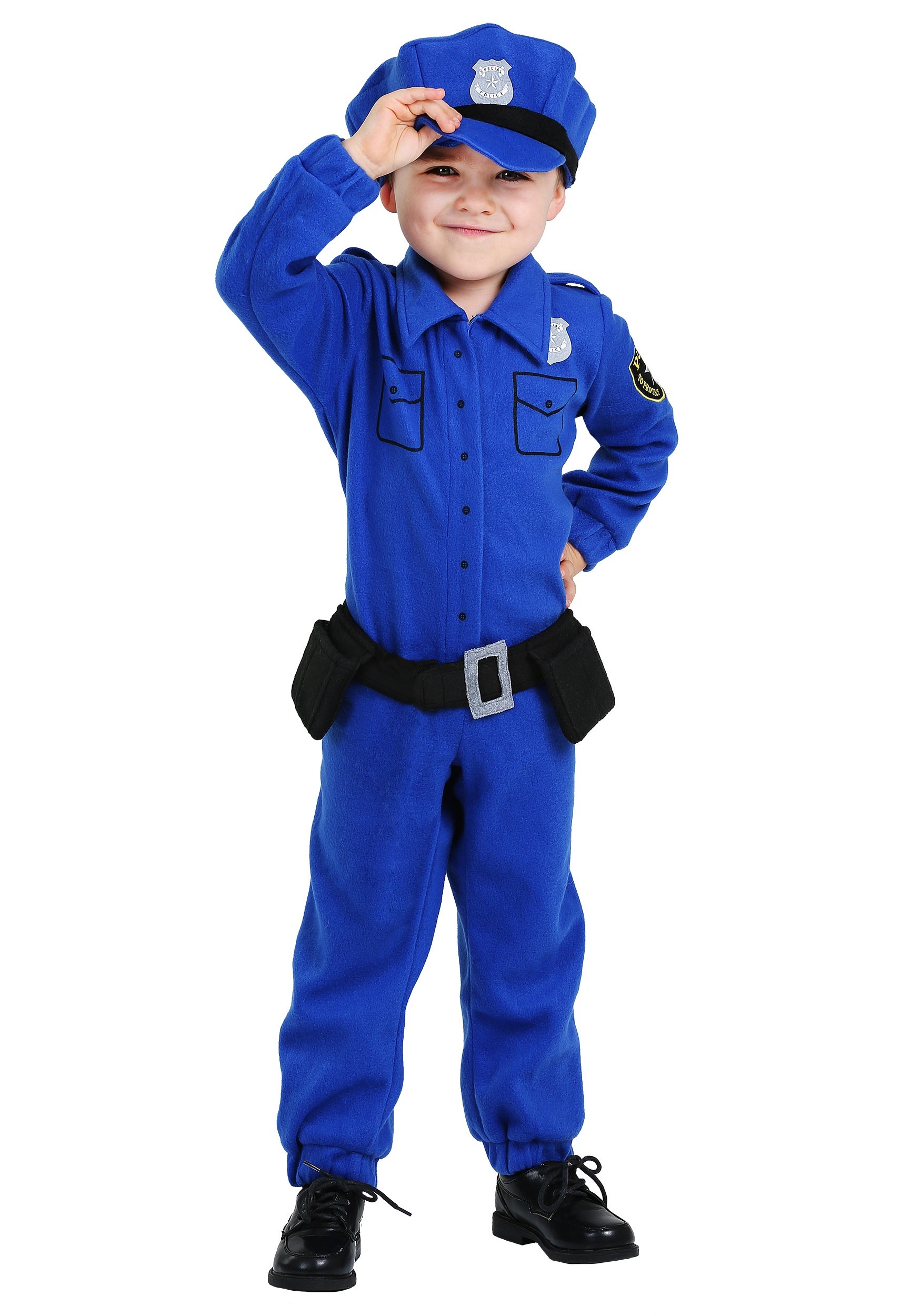 Seasons Toddler Police Car Costume For Child 3-5 Years Ago Toddler ...