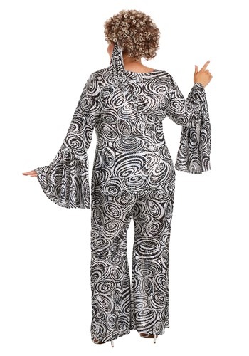 Plus Size Foxy Lady Disco Costume for Women | 70s Costume