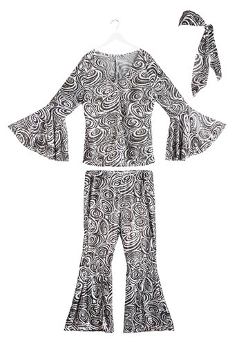 Plus Size Foxy Lady Disco Costume for Women | 70s Costume