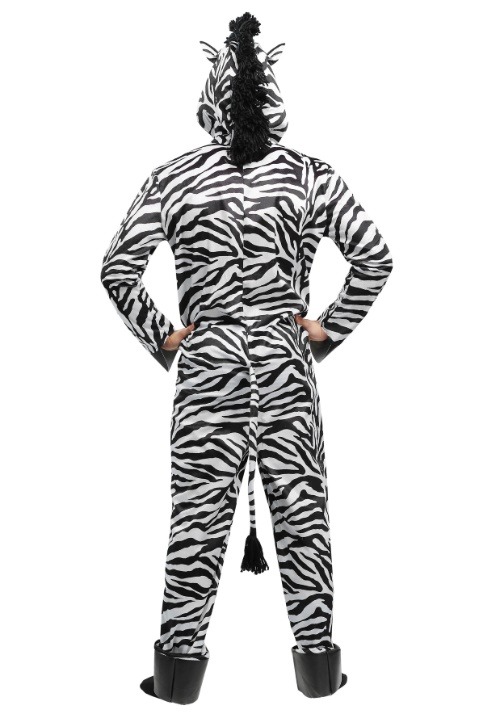 Wild Zebra Costume for Adults