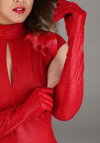 Devious Devil Costume For Women Red Hot Jumpsuit