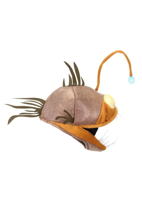 Adult's Light-Up Angler Fish Jawesome Costume Hat