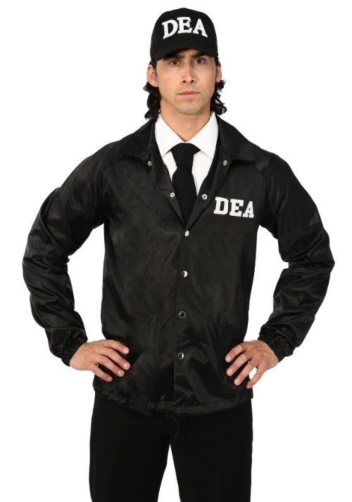 Adult DEA Agent Costume | Adult Uniform Costumes