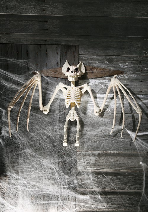 36-Inch Nocturnal Skeleton Bat Decoration | Animal Skeletons