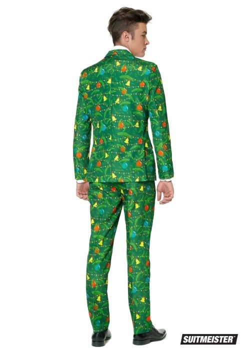 Green Christmas Tree Suitmeister Suit for Men