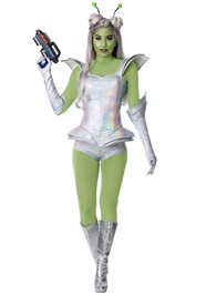 Galactic Alien Babe Costume For Women Galactic Alien Babe Costume For Women