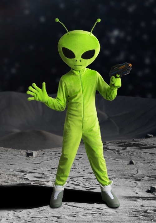 Oversized Alien Costume for Kids