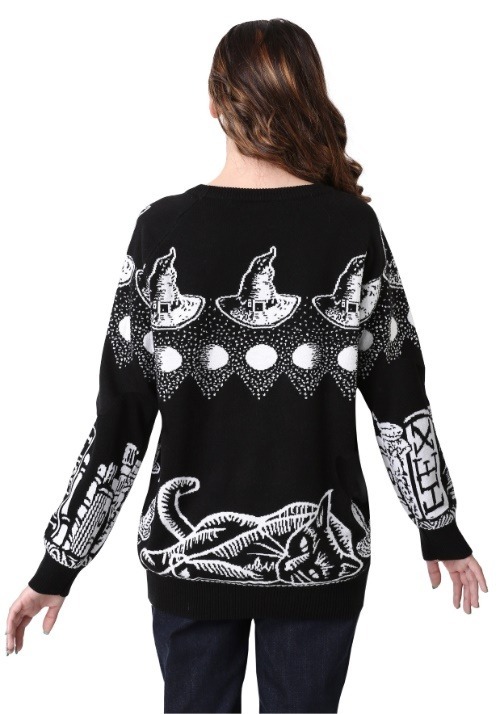 Witch Spellcraft and Curios Halloween Sweater | Spooky Sweater