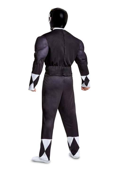 Men's Power Rangers Black Ranger Muscle Costume