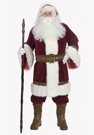 Old Time Santa Deluxe Adult Costume Old Time Santa Deluxe Adult Costume