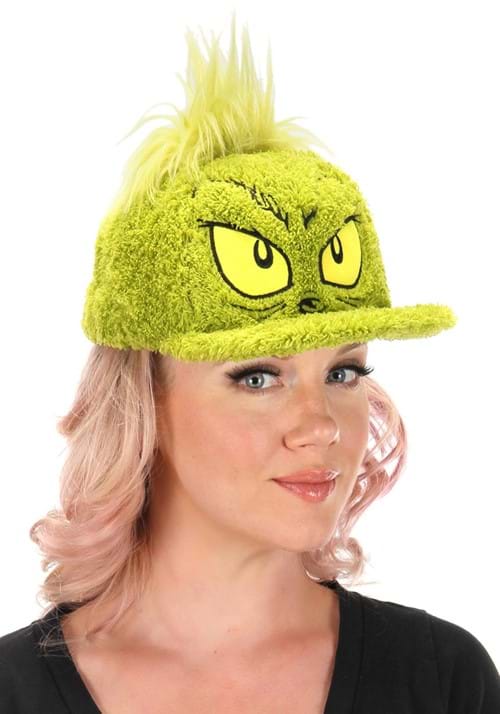 Dr. Seuss Grinch Fuzzy Cap | Grinch Accessories