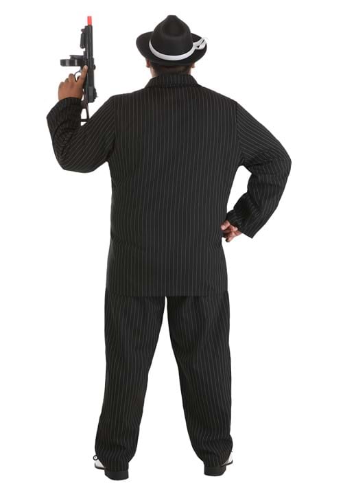 Gangster Plus Size Pinstripe Costume | Mobster Costume