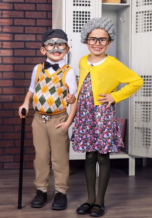 Toddlers Old Man Costume