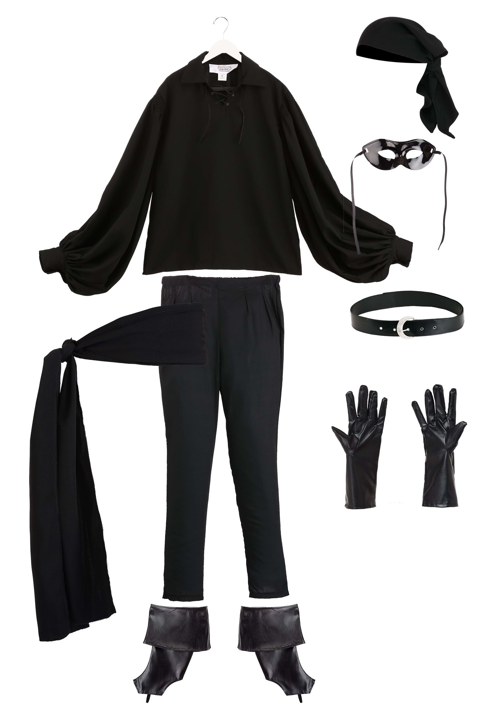 Authentic Westley The Princess Bride Adult Halloween Costume