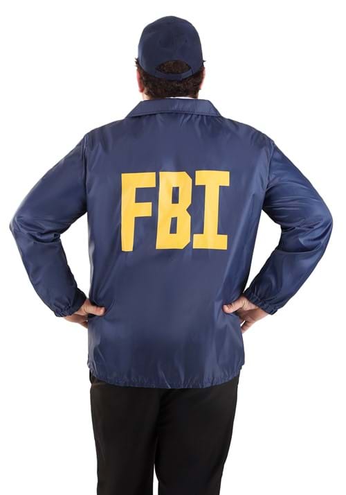 Plus Size FBI Adult Costume Jacket