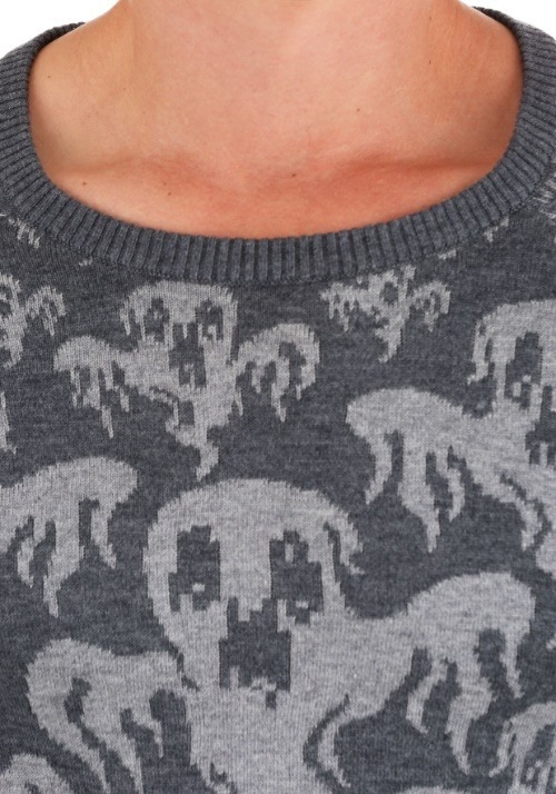 Ghoulish Ghosts Halloween Sweater for Adults | Exclusive