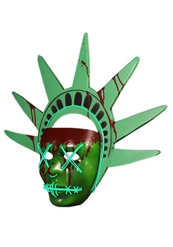 Lady Liberty The Purge Light Up Mask