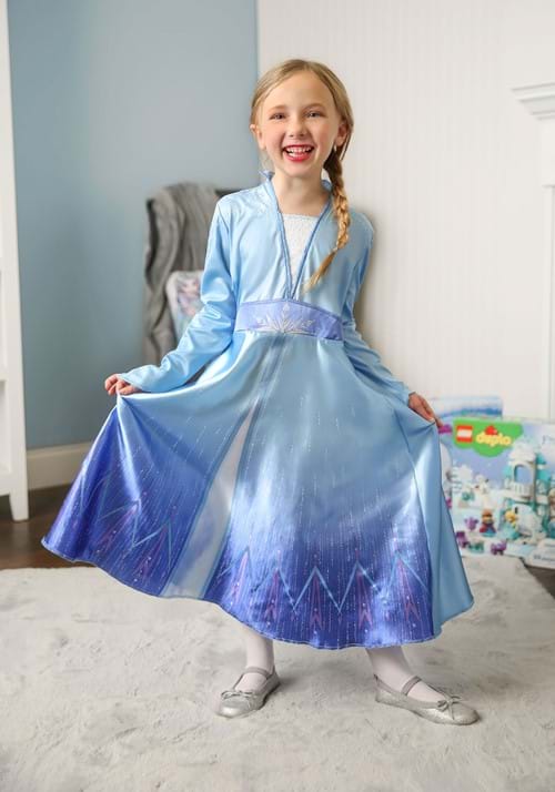 Disney Frozen 2 Deluxe Girl's Elsa Costume | Disney Costumes