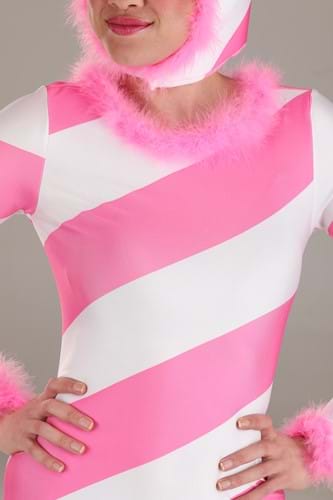 Pink Candy Cane Costume for Women