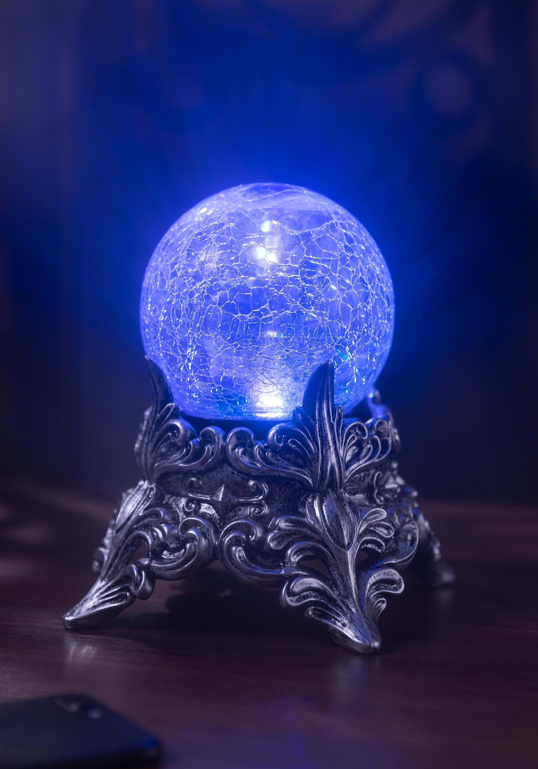 7" Mystic Color Changing Crystal Ball Decoration