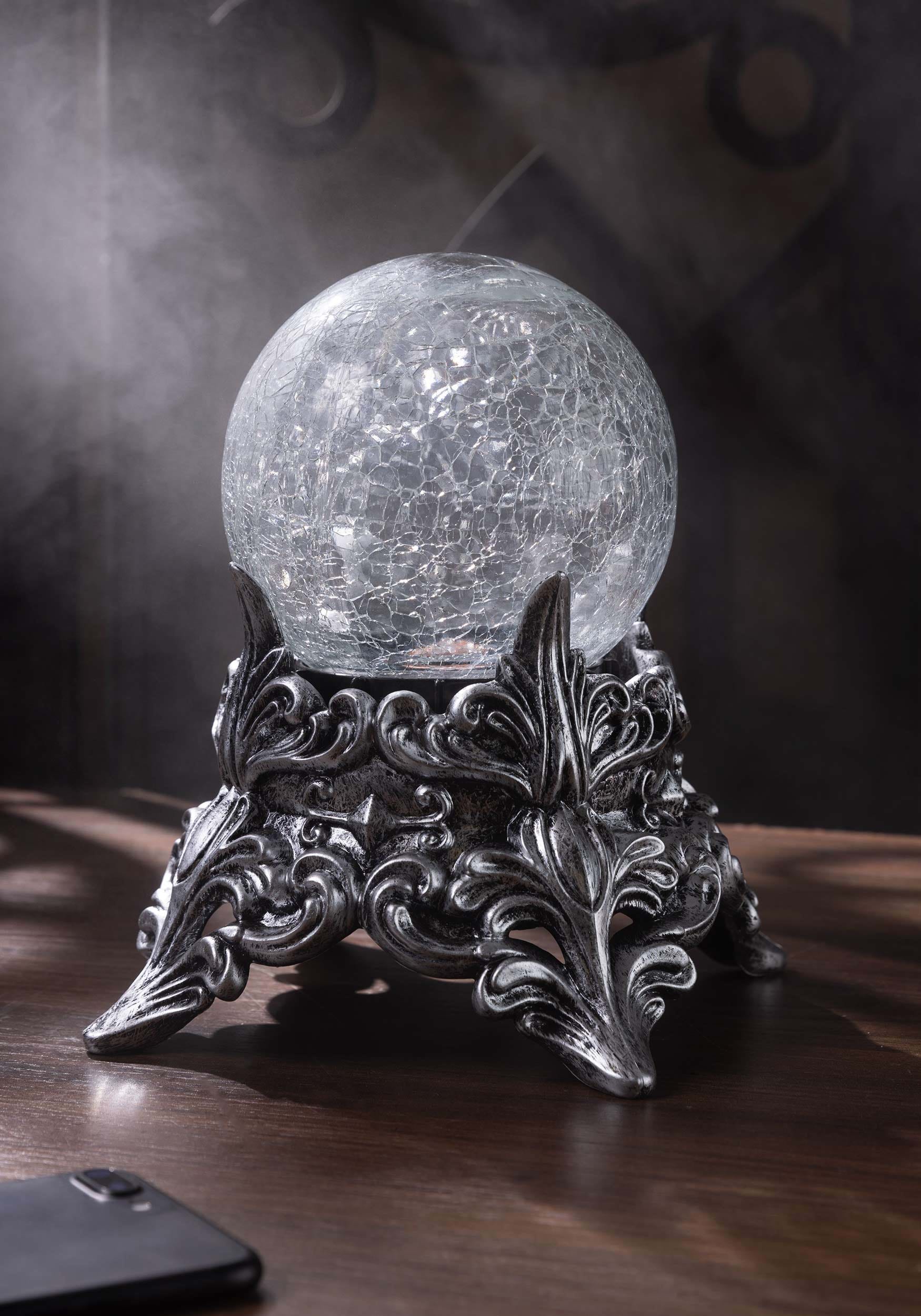 7" Mystic Color Changing Crystal Ball Decoration