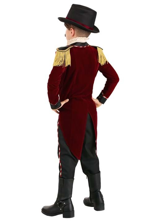 Scary Boy's Ringmaster Costume